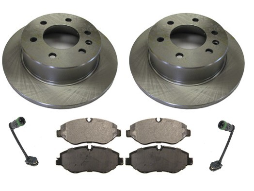 Sprinter 2500 Rear Brake Kit w/o Elec Park Brake Fits MB & Freightliner ...