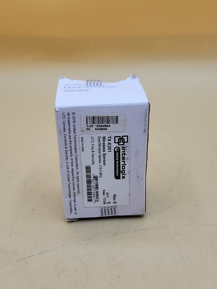 Brand New GE Interlogix TX-E201 Wireless Door Window Sensor, Magnet, XT ...