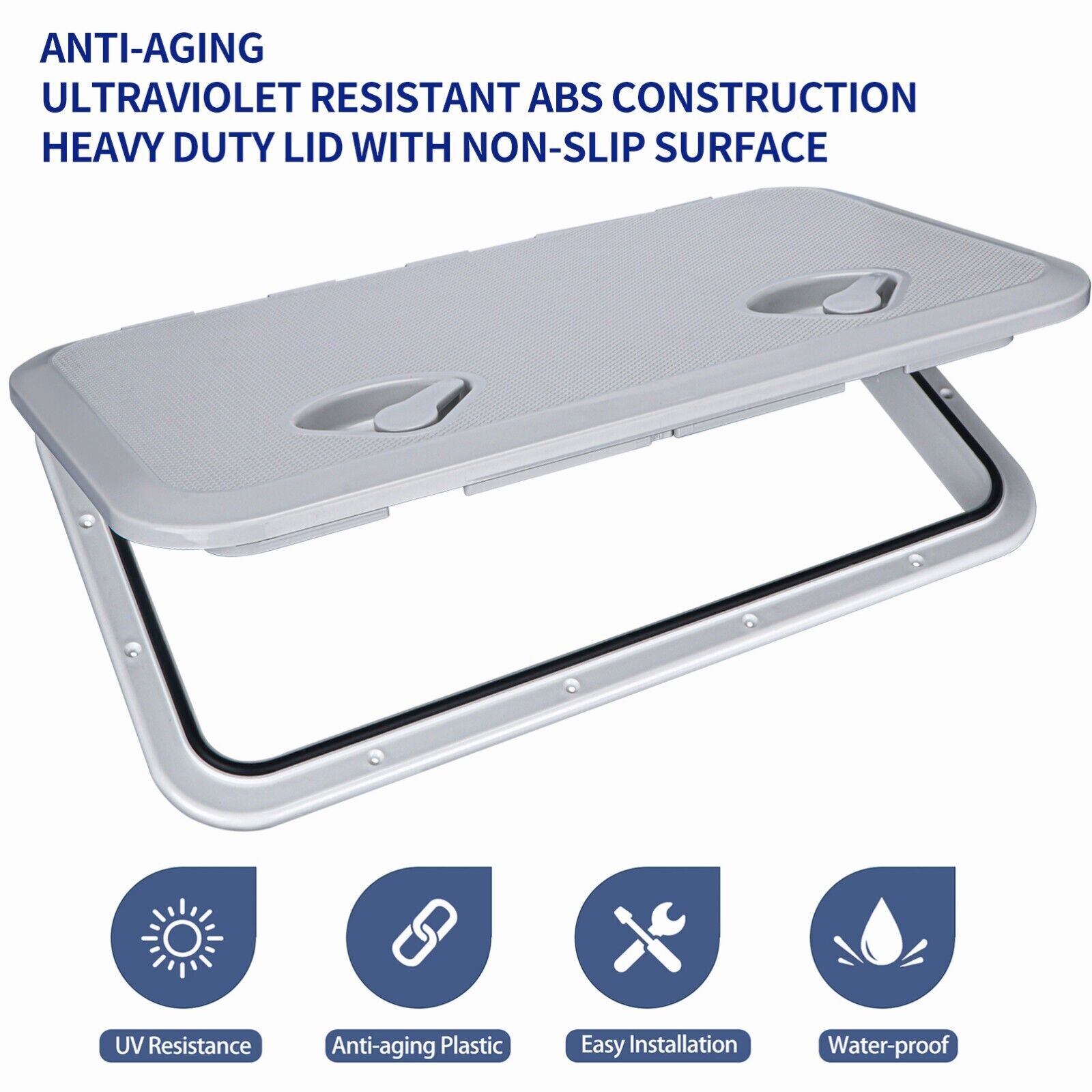 Amarine Made Marine Deck Hatch Boat Deck Hatch Access Hatch & Lid 24" X ...