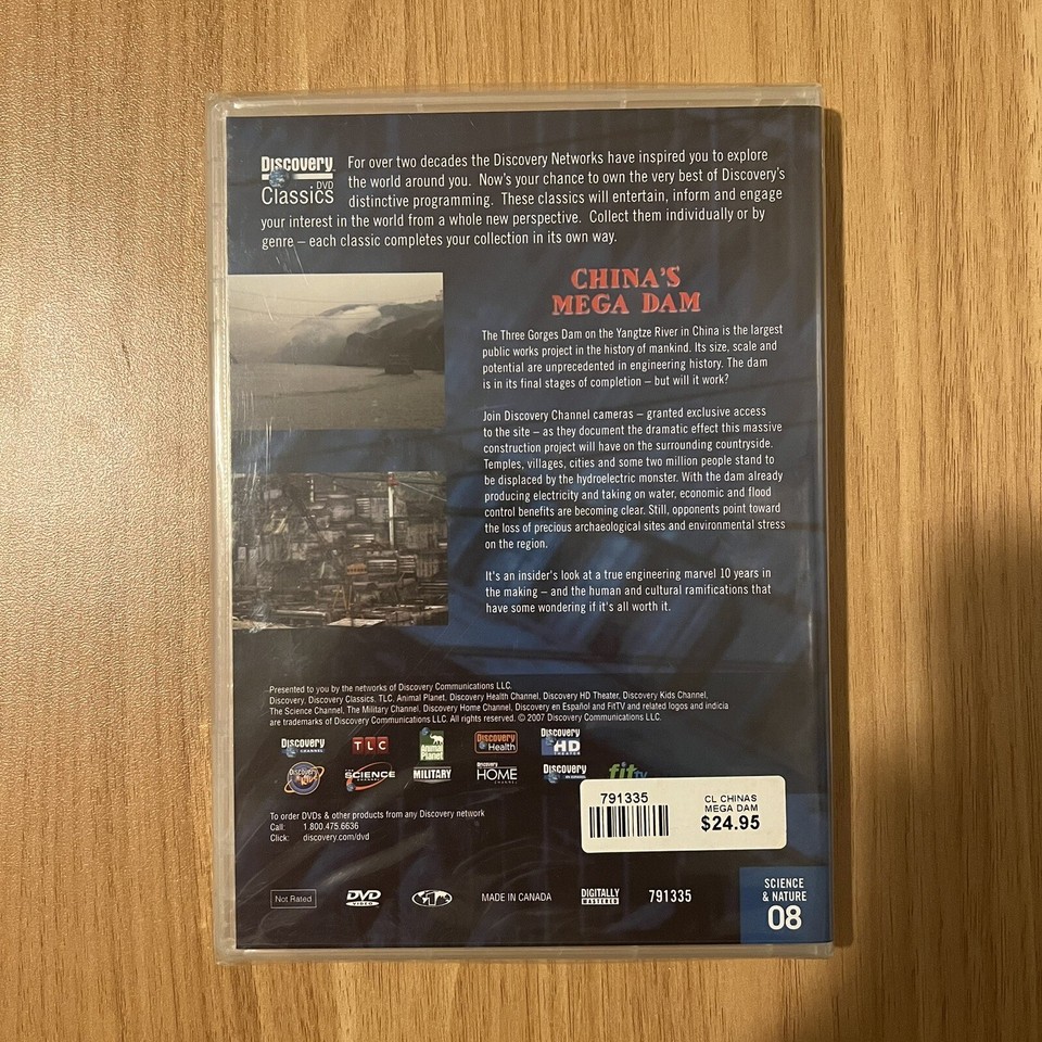 Discovery Classics : China's Mega Dam (DVD) | eBay