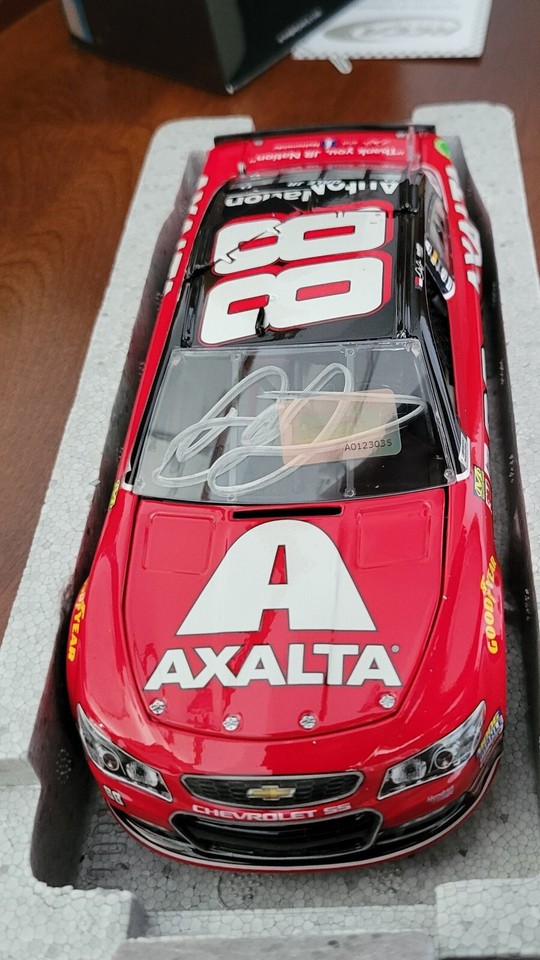 DALE EARNHARDT JR. # 88 AXALTA LAST RIDE 2017 SS AUTOGRAPHED ELITE | eBay
