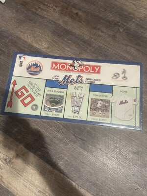 Monopoly NEW YORK METS Collectors Edition 2001 | eBay