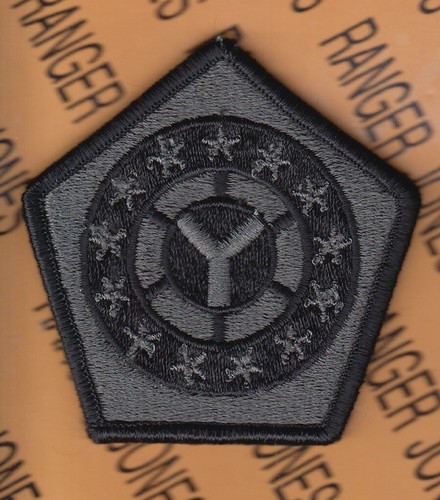 US Army 108th Sustainment Brigade ~2.75" ACU w/ HOOK uniform patch m/e ...