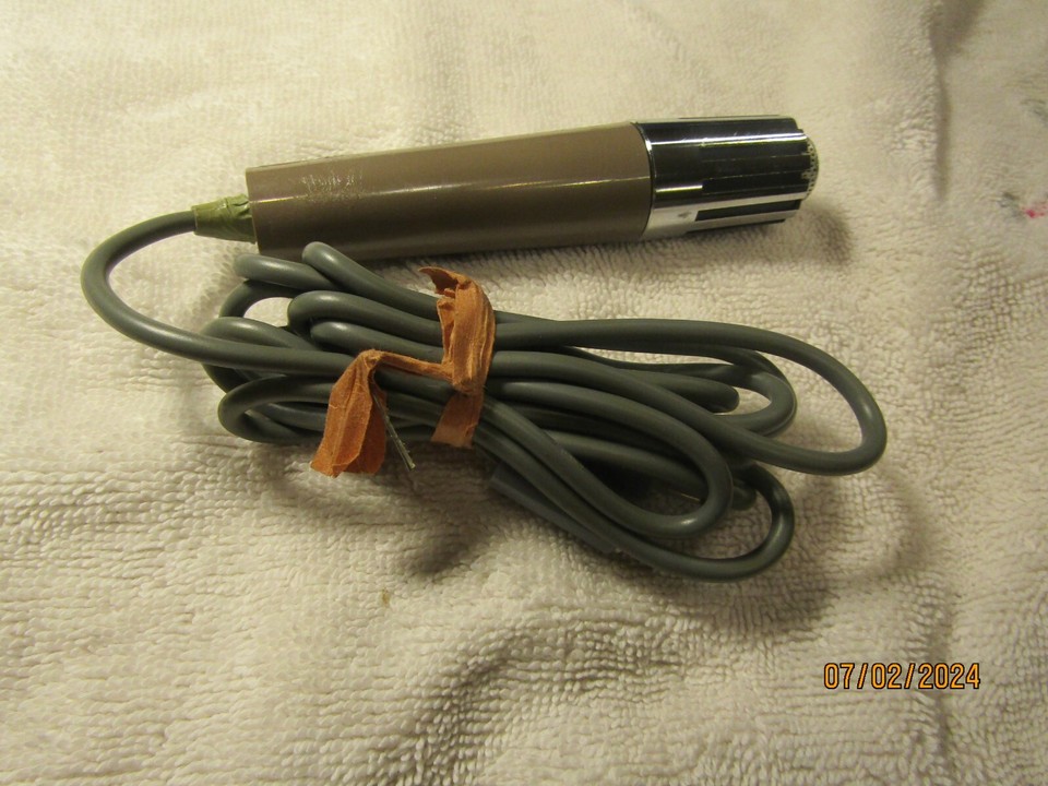 Vintage Aiwa DM-65 IMP 10K Ohms Metal Microphone Japan NOS with Switch ...