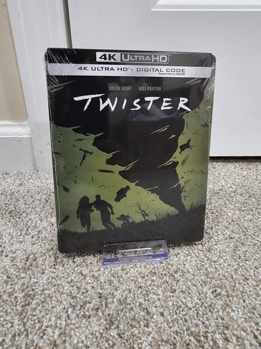 Twister steelbook 4K Ultra HD+ Digital Code in Hand | eBay