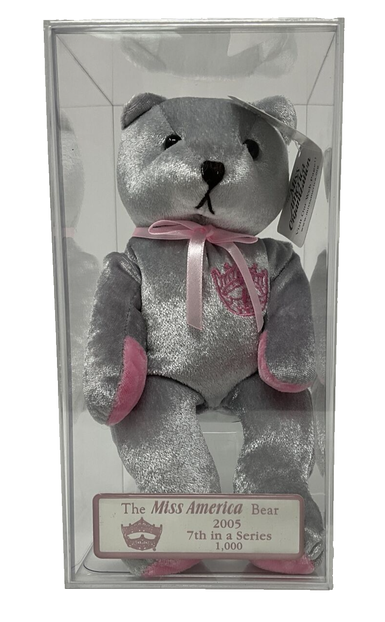 Limited Edition Miss America Bear 7th Edition Beanie Bear #307 Of 1000 ...