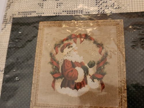 Lavender and Lace Spirit of Christmas Santa Cross Stitch Pattern LL11 ...
