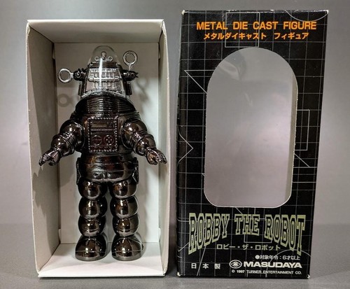 Metal Die cast Robbie the Robot Masudaya Made in Japan 1997 Figure ...