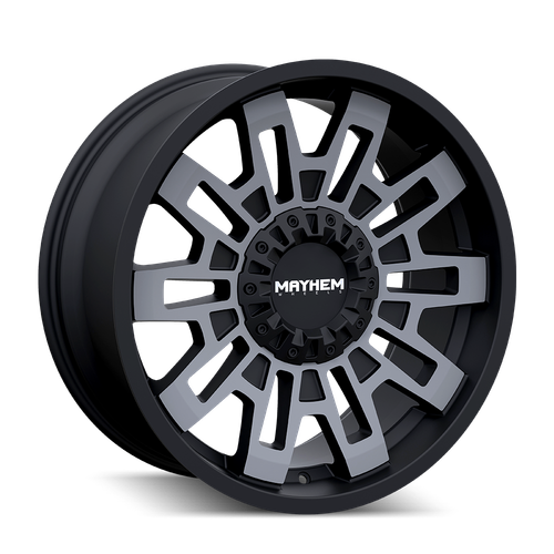 20x9 Mayhem Cortex Matte Black W/Dark Tint Wheel 6x135/6x5.5 (0mm ...