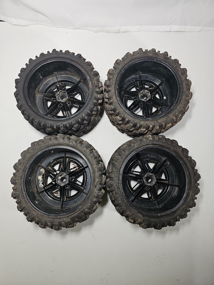 Traxxas Xmaxx Wheels And Tires Set Of 4 With Issues | eBay