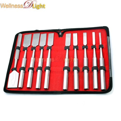 WDL New Kit Of 10 pcs Hibbs Osteotomes Chisel Orthopedic Surgical ...