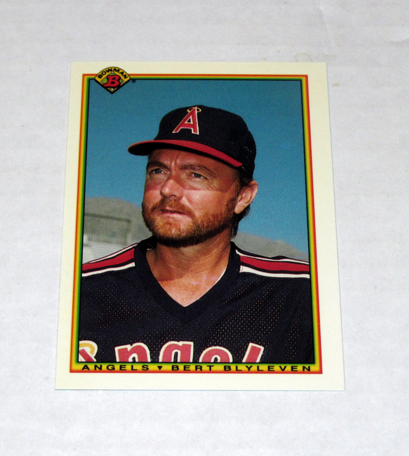 1990 Bowman Tiffany 285 Bert Blyleven Angels HOF $.99 Shipping! | eBay
