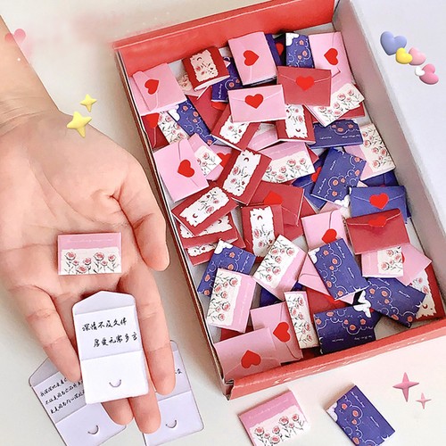 Blessing Pocket Envelope Blue Pink Red Envelopes Colorful Mini Love ...