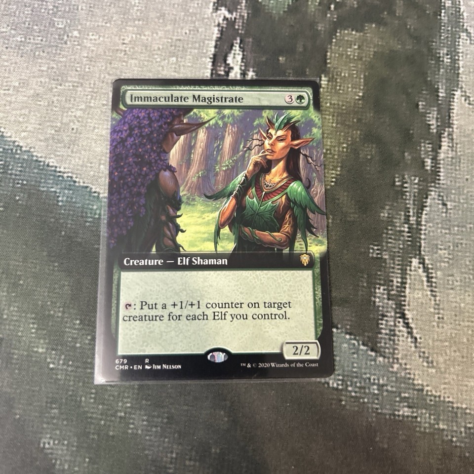 MTG Immaculate Magistrate (Extended Art) - Commander Legends (CMR) #679 ...