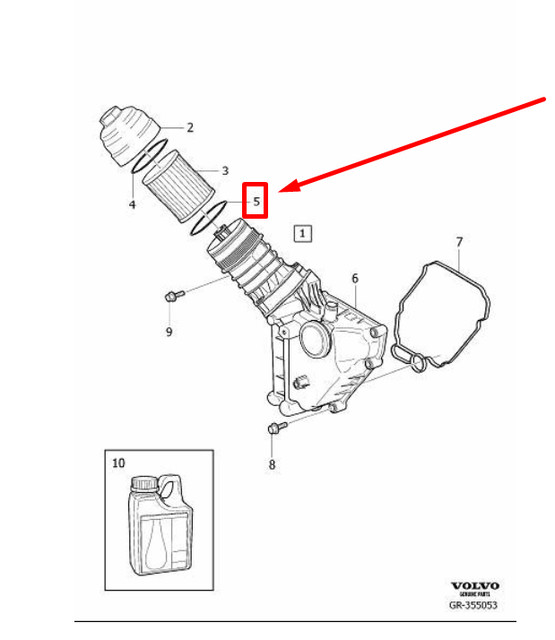 30640790 Volvo Penta O-ring 30640790 Genuine OEM Part for sale online ...