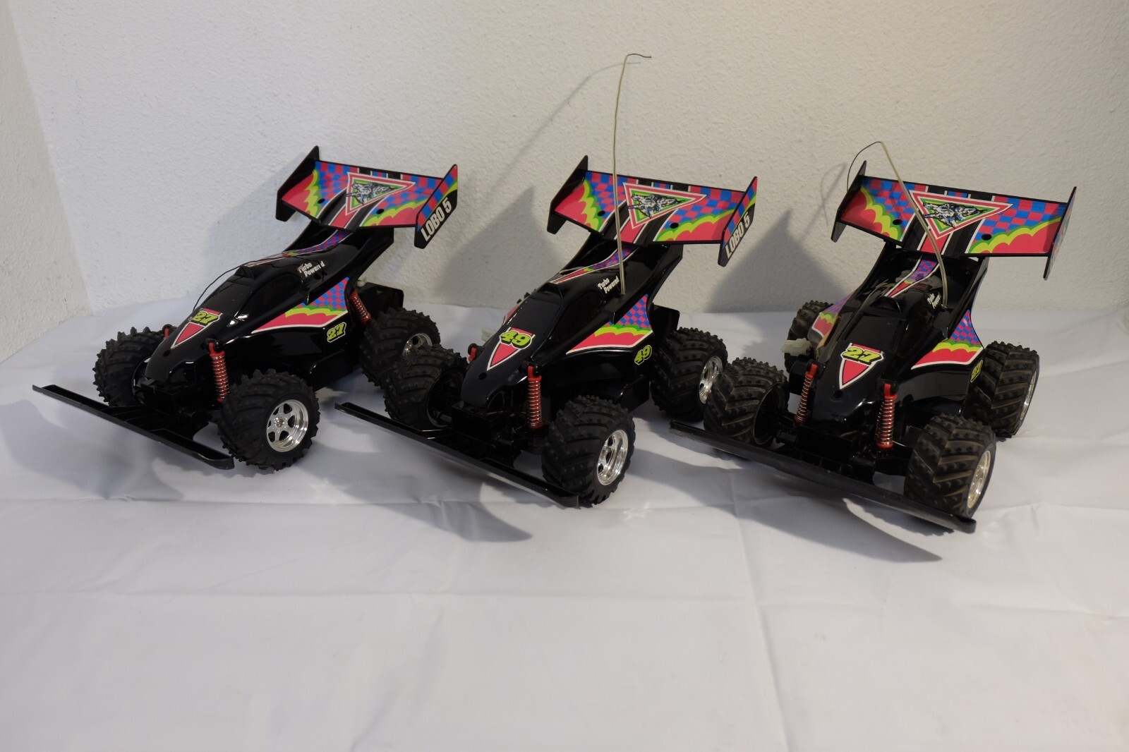 NIKKO Sears Super Lobo V 3 RC Buggy Lot, 3 Remotes - Untested As Is | eBay