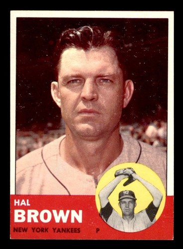 1963 Topps Baseball #289 Hal Brown NM *f1 | eBay