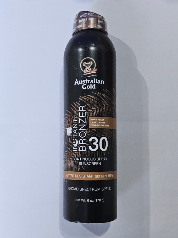Australian Gold Instant Bronzer SPF 30 Continuous Sunscreen Spray - 6oz ...