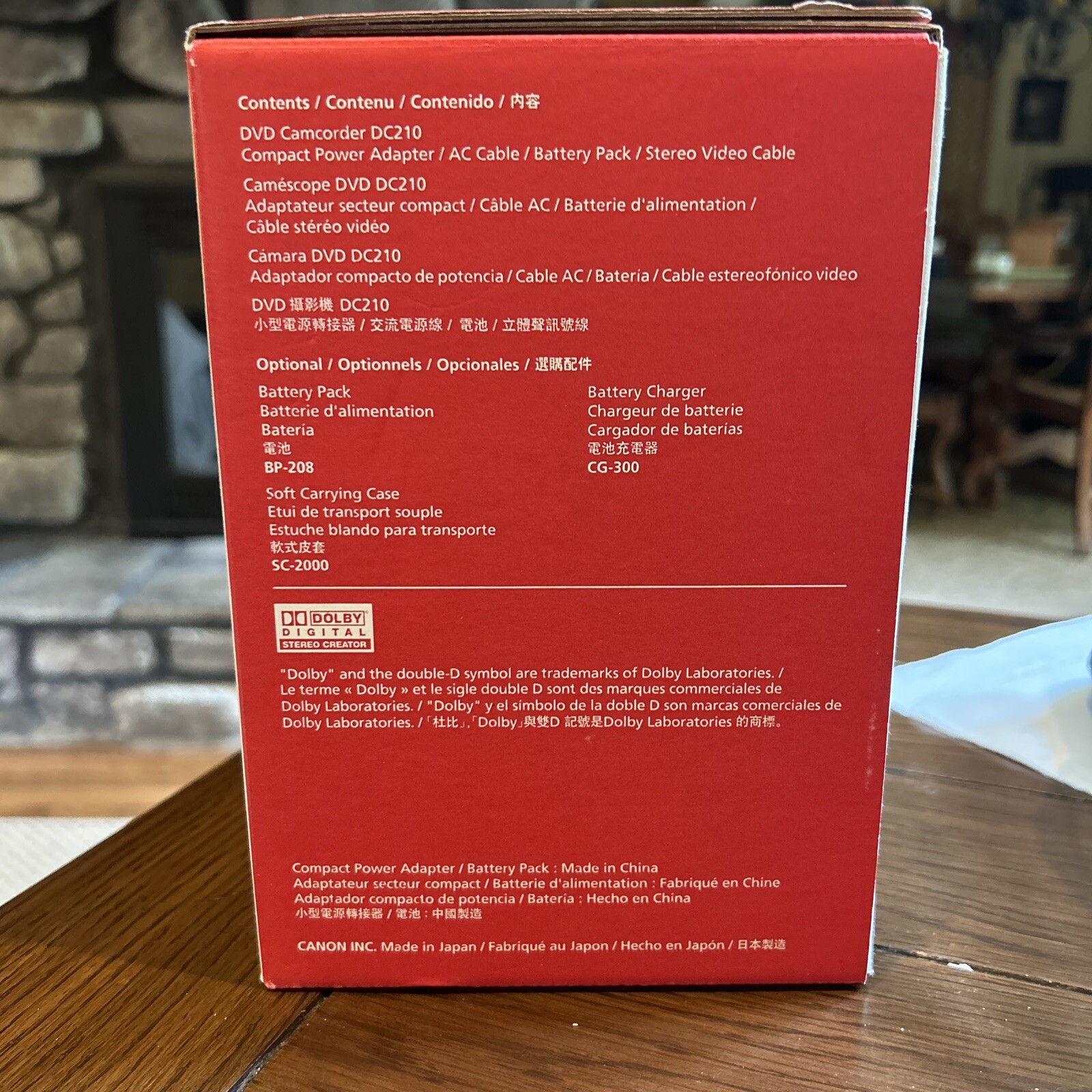 Canon DC210 Camcorder - Silver blue for sale online | eBay