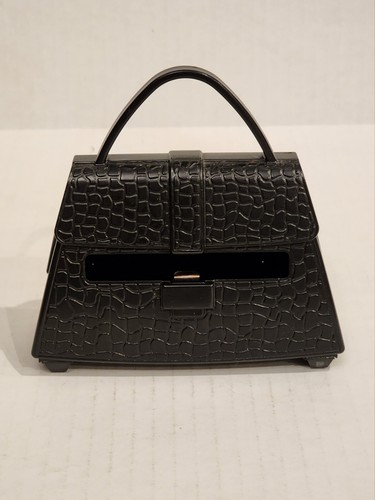Post-it Brand Pop-up 3x3" Note Dispenser Alligator Black Purse Handbag ...