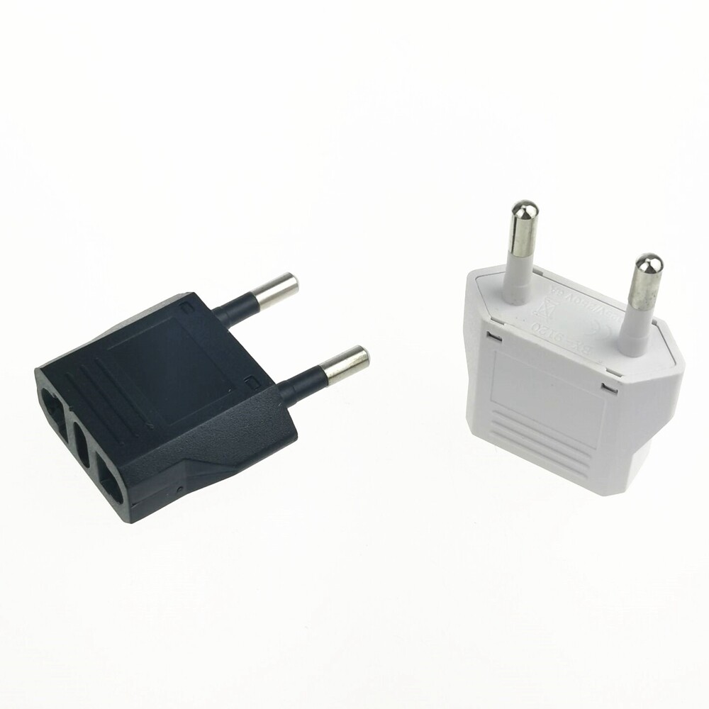 For Shaver Toothbrush 2 Pin BS4573 to EU CEE-7/16 Euro Travel Adapter ...