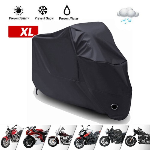 XL Motorcycle Cover Outdoor UV Waterproof For Harley Davidson Sportster ...