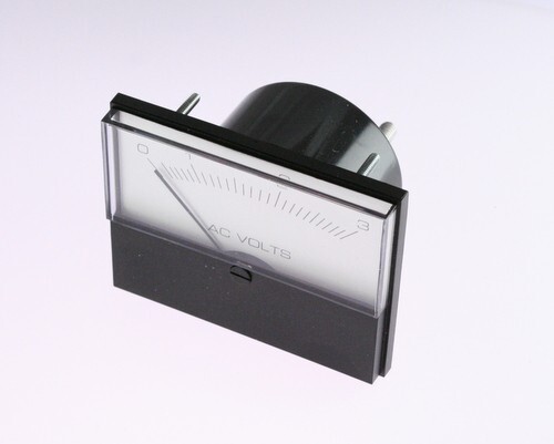 2SA-AVC-003-MOD1 Jewell Panel Mount Analog Display Volt Meter 0-3 AC ...