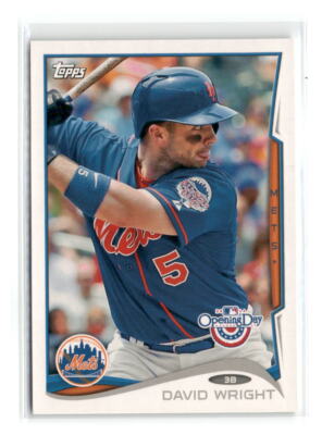 2014 Topps Opening Day - #134 - David Wright - New York Mets | eBay