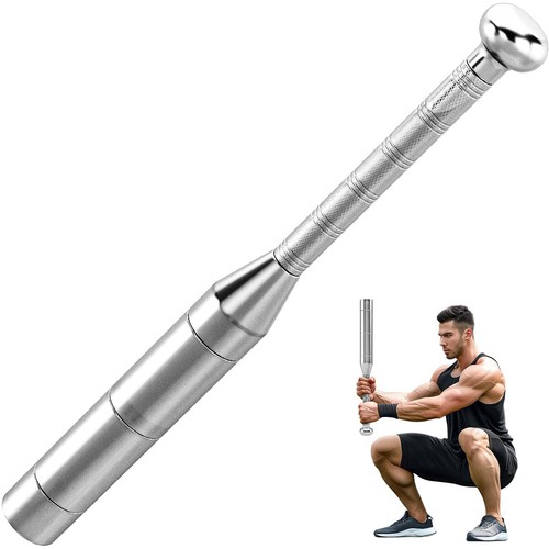 Adjustable Macebell Clubbell for Strength Training, 6-in-1 Premium ...