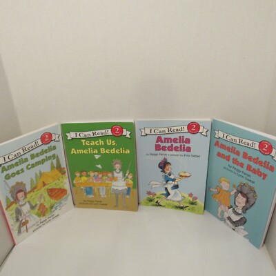 I Can Read! Reading 2 With Help THE AMELIA BEDELIA SERIES Lot of 4 ...