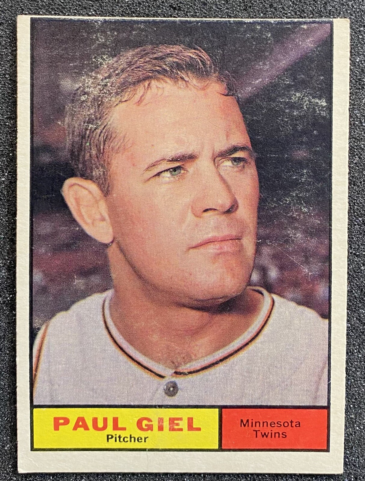1961 Topps Baseball Paul Giel #374 ExMT | eBay