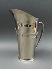 Michael Aram For Waterford Garland Romance Silver Metal Water Pitcher 9 ...