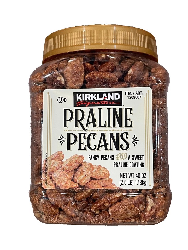 2-PACK Kirkland Signature Praline Pecans 2.5 Lb each pack, Total 5 Lbs ...