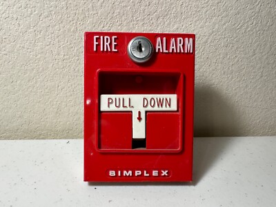 Simplex 4251-20 Fire Alarm Pull Station | eBay