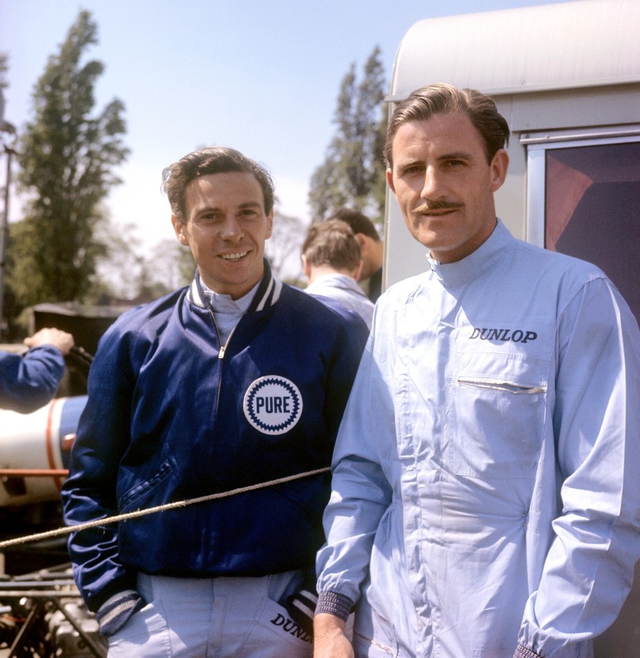 Dunlop Racing Suit Goodwood Vintage Car F1 Le Mans SURTEES HILL CLARK ...