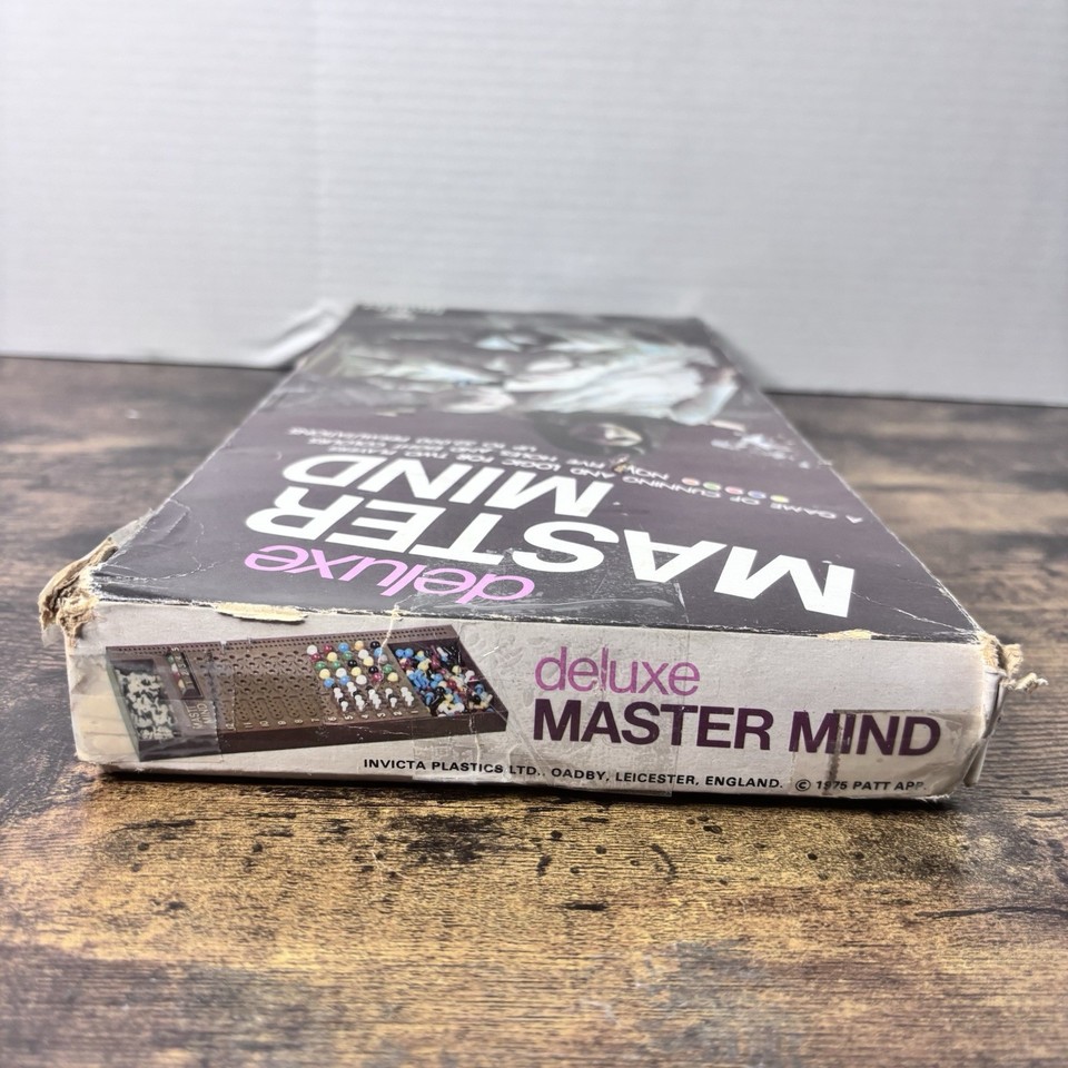 Vintage Deluxe MasterMind Game by Invicta Original 1975 Board Game | eBay