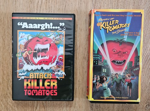 ATTACK OF THE KILLER TOMATOES (DVD), RETURN OF THE KILLER TOMATOES (VHS) | eBay