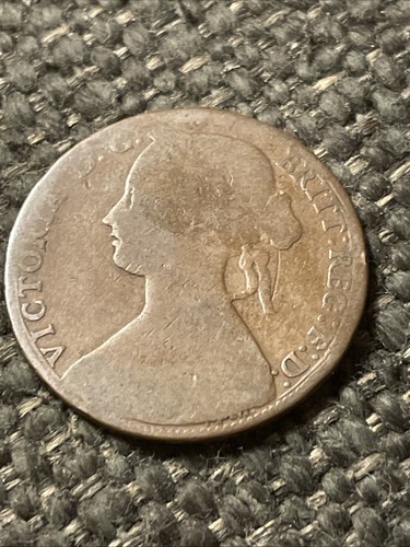 1860 UK Great Britain British Penny, Queen Victoria | eBay