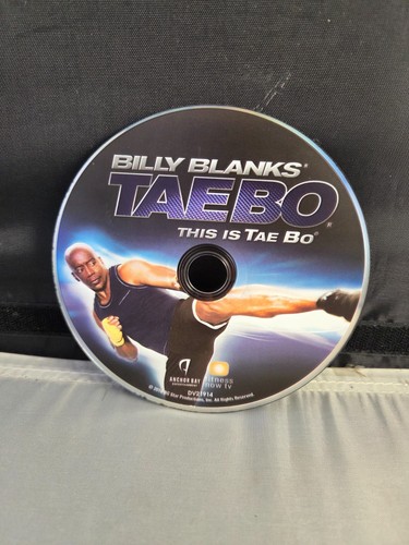 Billy Blanks This Is Tae Bo Movie Exercise & Fitness DVD Video 2010 ...