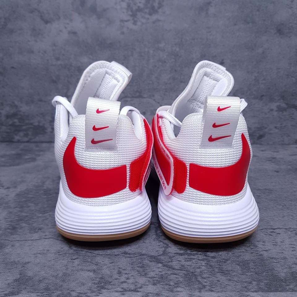 NIKE React HyperSet Volleyball Shoes Mens 10.5 White University Red Nby ...