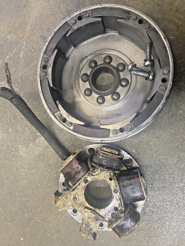 Alternator Rotor stator flywheel Vintage Ducati 250 Narrow Case Single ...