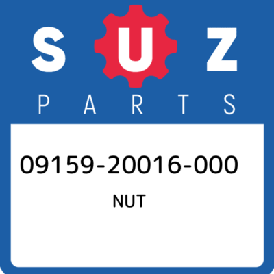 09159-20016-000 Suzuki Nut 0915920016000, New Genuine OEM Part | eBay