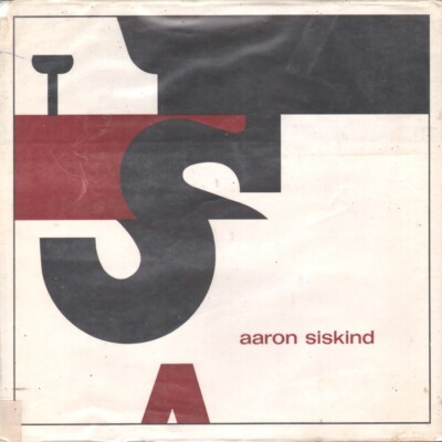 Aaron Siskind Photographer By Lyons, Nathan | eBay
