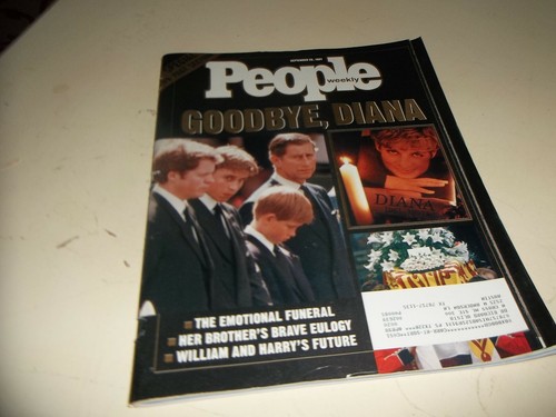 People Magazine Issue Sept 22, 1997 Goodbye, Diana Issue Collectible ...