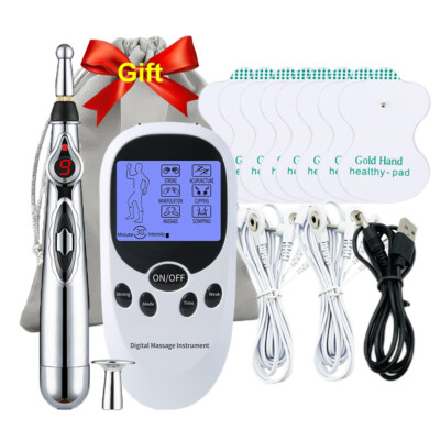 Digital Therapy Machine EMS/TENS Unit Acupuncture Pen Laser Energy Body ...