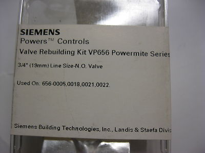 Siemens Valve Stem Repacking Kit VP656 PowerMite Series 10108 | eBay