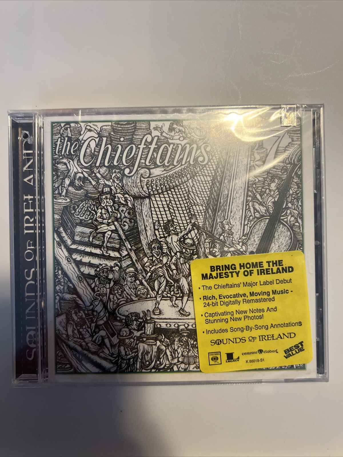 The Chieftains 7 by The Chieftains (CD, Feb-2002, Sony Music ...