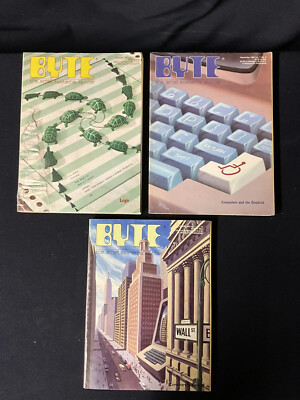 Byte Magazine Vol. 7, 1983 #8-10 | eBay