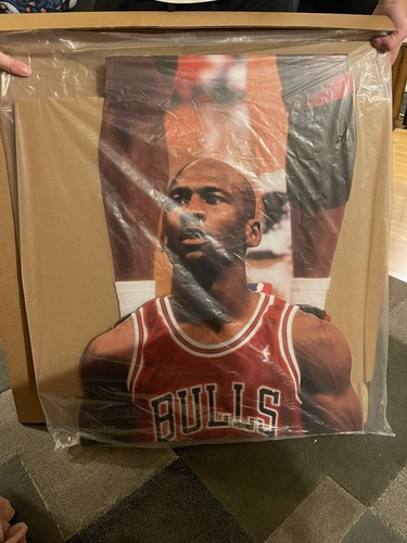 MICHAEL JORDAN LIFESIZE STANDEE Upper Deck Bulls 1998 NBA MJ #23 Rare ...
