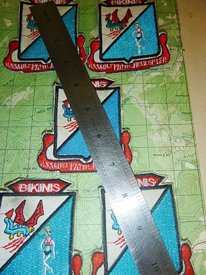 BIKINIS - Lot x 5 Flight Patch - 170th Assault Helicopter Company ...